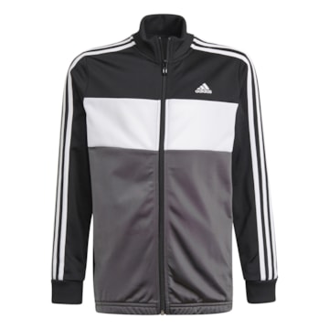Agasalho Adidas Essentials Shiny Tracksuit Infantil - EsporteLegal