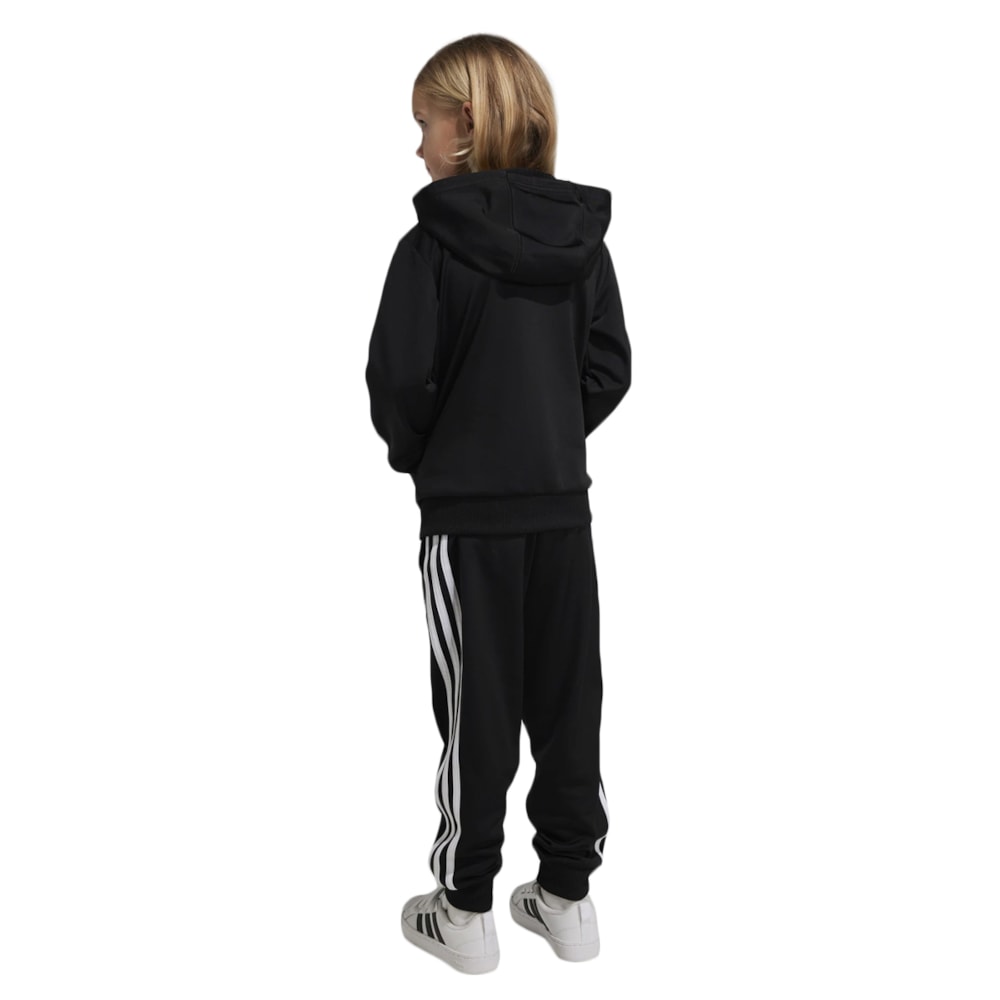 Agasalho Adidas Essentials Shiny Tracksuit Infantil - EsporteLegal