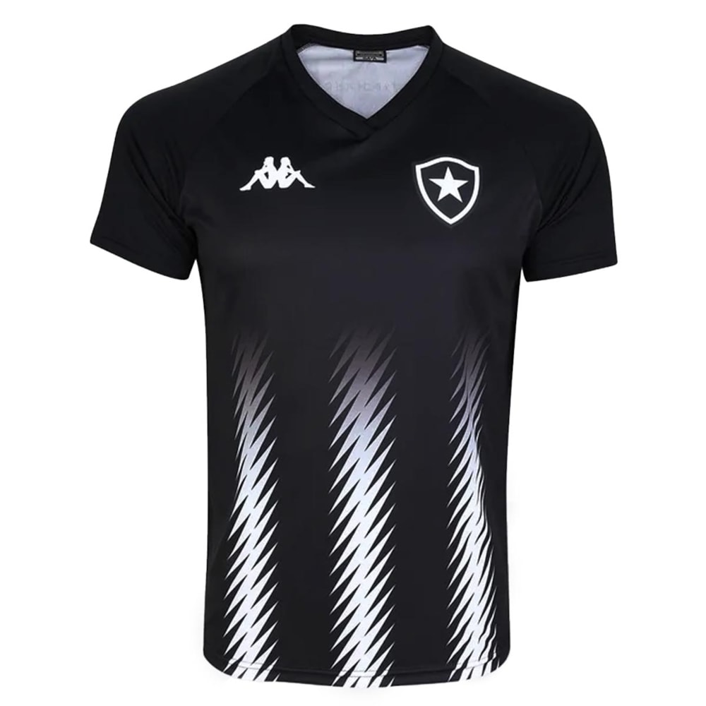 Camisa Kappa Botafogo Oficial Aquecimento 2019/20 Masculina - EsporteLegal