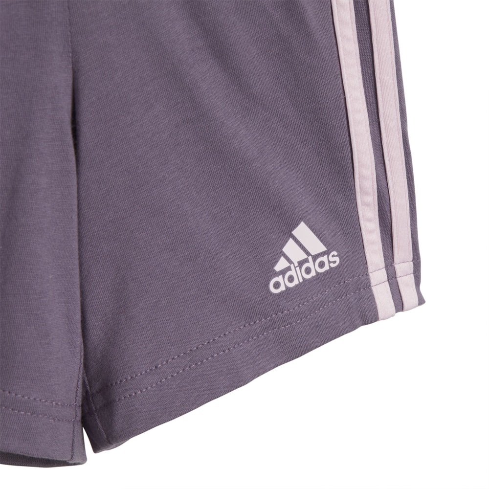 Conjunto Adidas Camiseta + Short Logo Linear Infantil - EsporteLegal