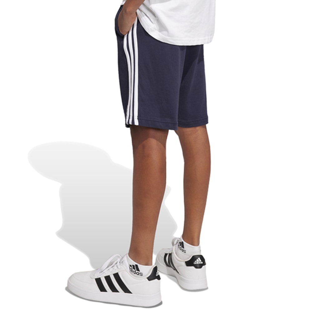 Short Adidas Essentials 3-Stripes Infantil - EsporteLegal