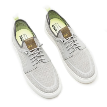 Tênis Democrata Denim Branco Masculino - EsporteLegal